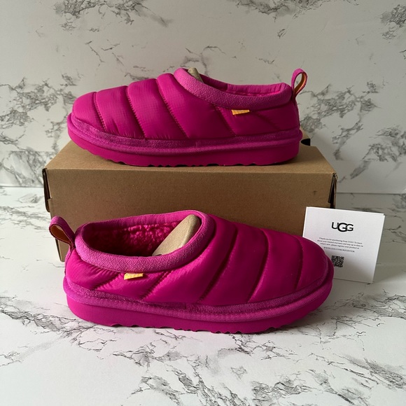 UGG | Shoes | Ugg Tasman Lta Fuchsia Pink Slides Slippers | Poshmark